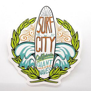 Surfing Stickers | Accessories | Surfing Stickers Bundle Deal | Poshmark
